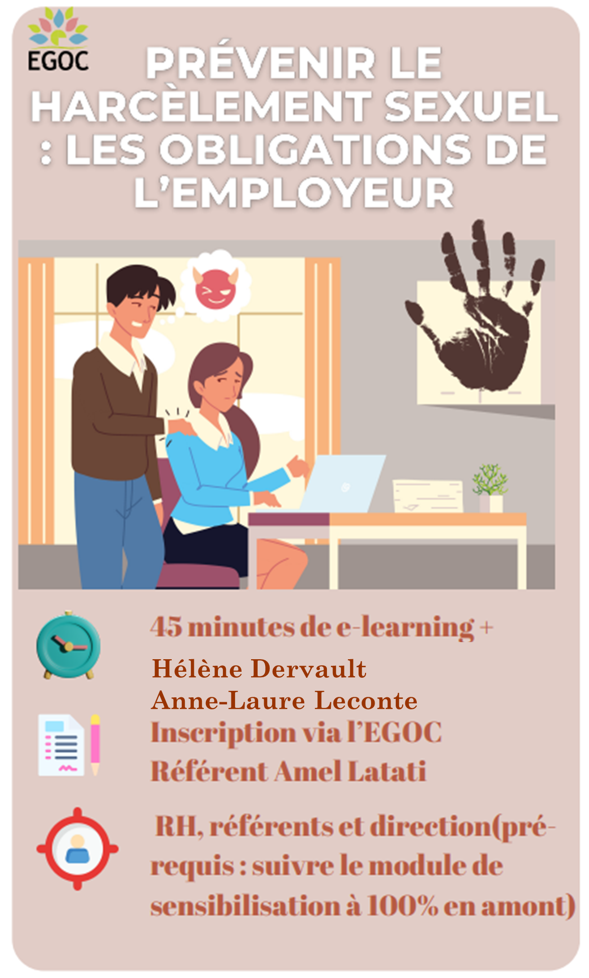 Prévenir le harcèlement sexuel : les obligations de l’employeur | EGOC
